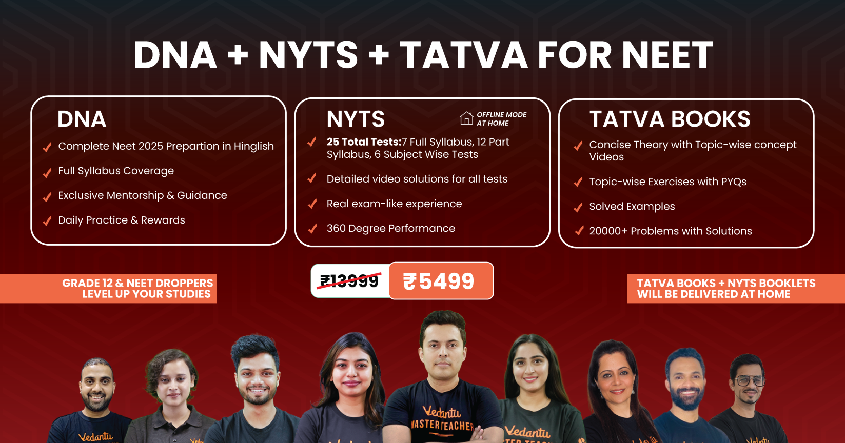 Full Syllabus Live Online Tuition for DNA PLUS (NEET Batch + Test ...