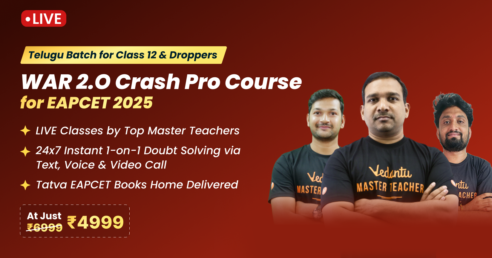 Full Syllabus Live Online Tuition for WAR 2.O